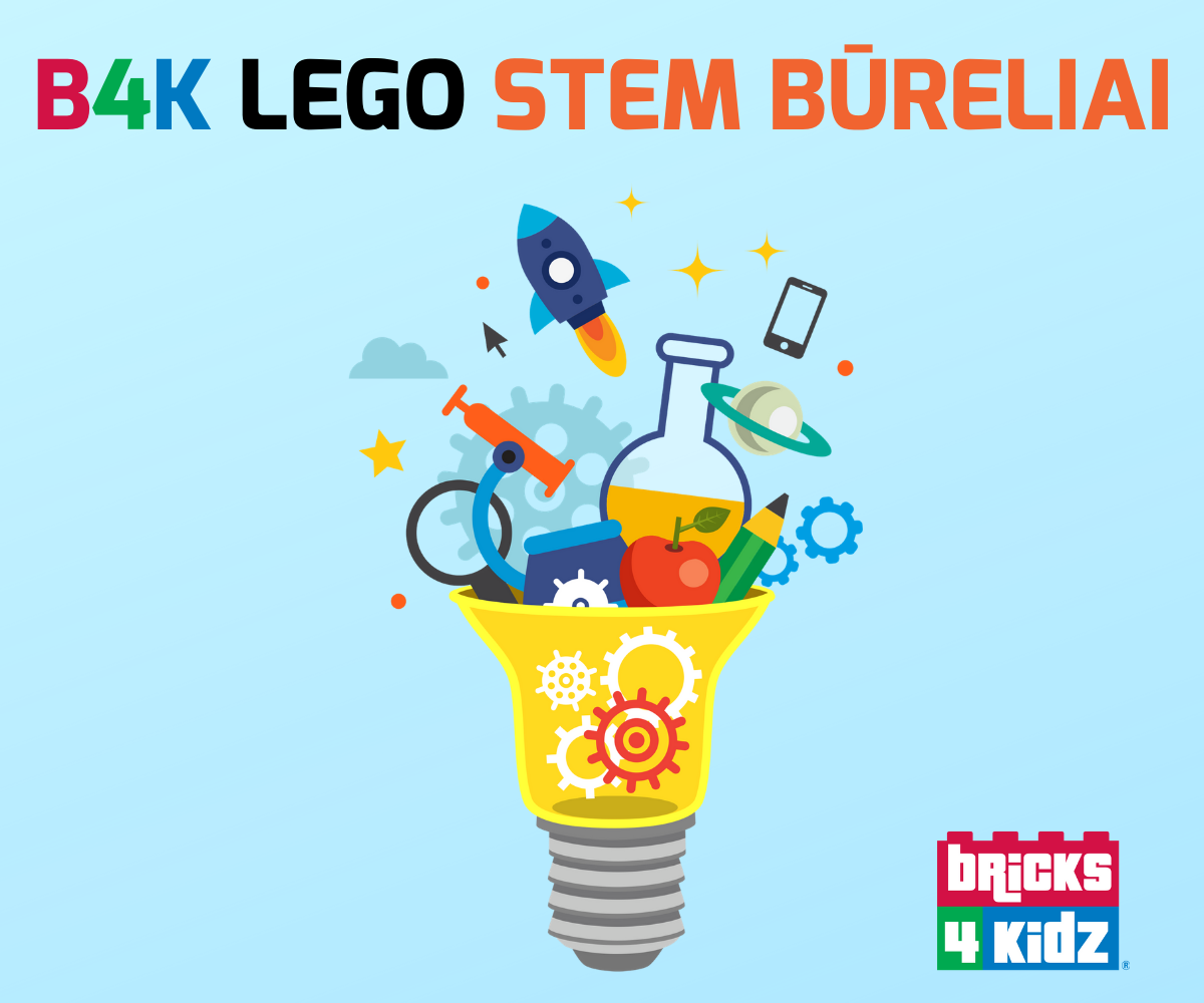 Bricks 4 Kidz® užsiėmimai vaikams | Smalsusvaikas.lt